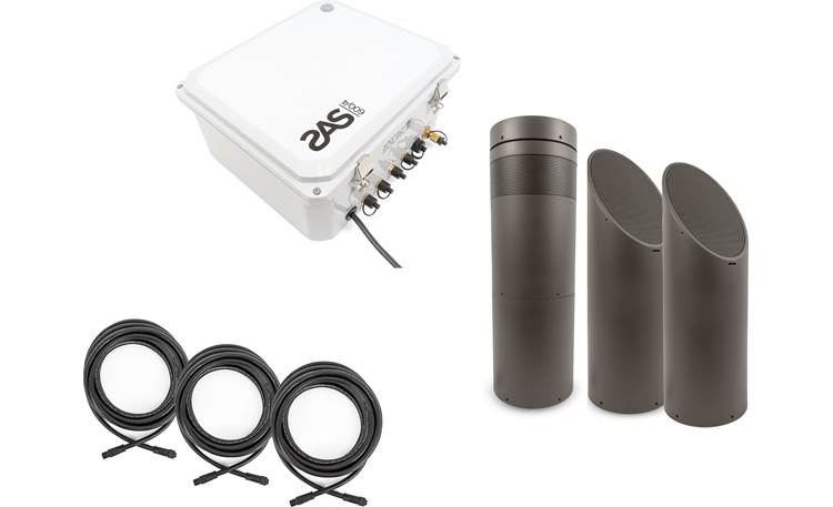 Coastal Source High-performance Bi-amped 2.1 Outdoor System Outdoor ...