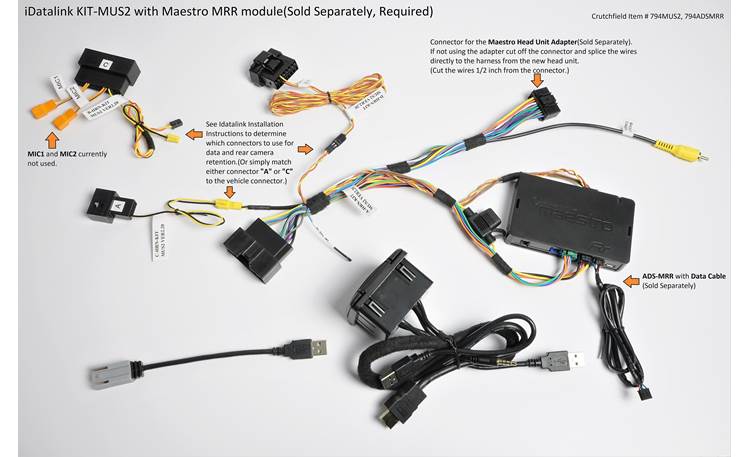 iDatalink Maestro KIT-MUS2 Dash and Wiring Kit (Black) Install and ...