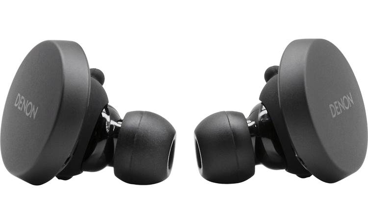 Denon PerL (Black) Wireless noise-canceling earbuds with personalized ...
