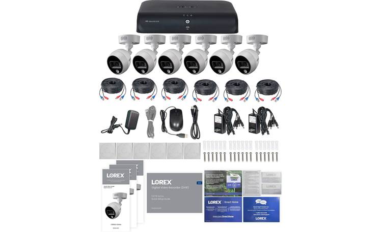 Lorex® 4K Wired DVR System Video surveillance system with 2TB DVR and ...