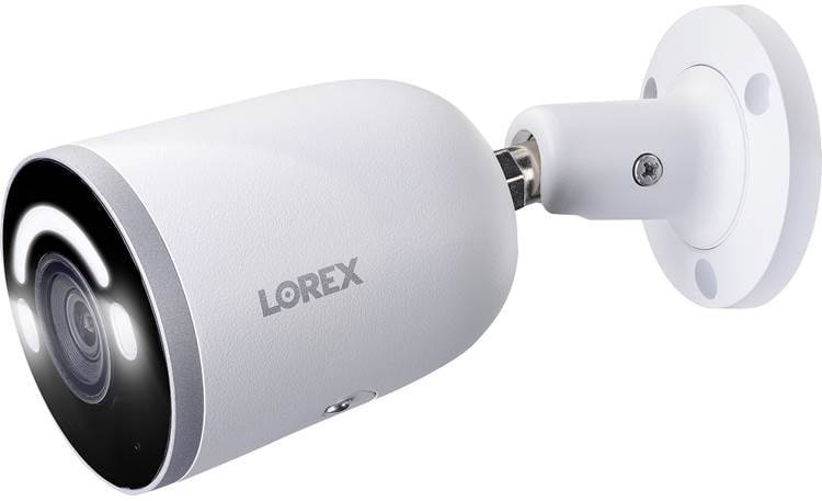 Lorex® 4K Smart Deterrence IP Wired Bullet Camera Hardwired 4K indoor ...