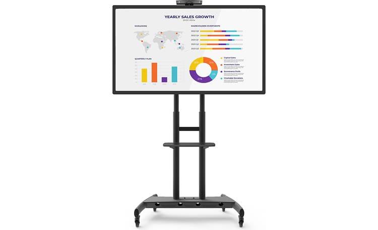 Kanto MTM86PL Rolling mount for TVs 55"-86" at Crutchfield