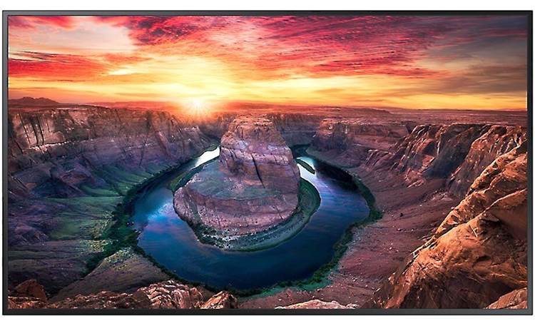 Samsung QM43B 43" LED 4K Ultra HD commercial display at Crutchfield