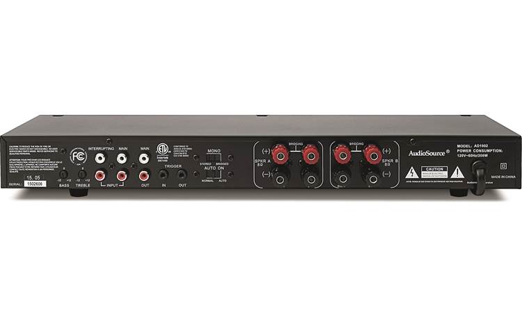 AudioSource AD1002 (Factory Refurbished) Stereo dual-source power ...