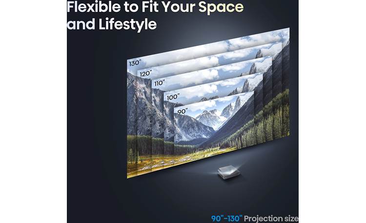 Hisense PX2-PRO TriChroma Laser Cinema 4K ultra short throw laser home ...