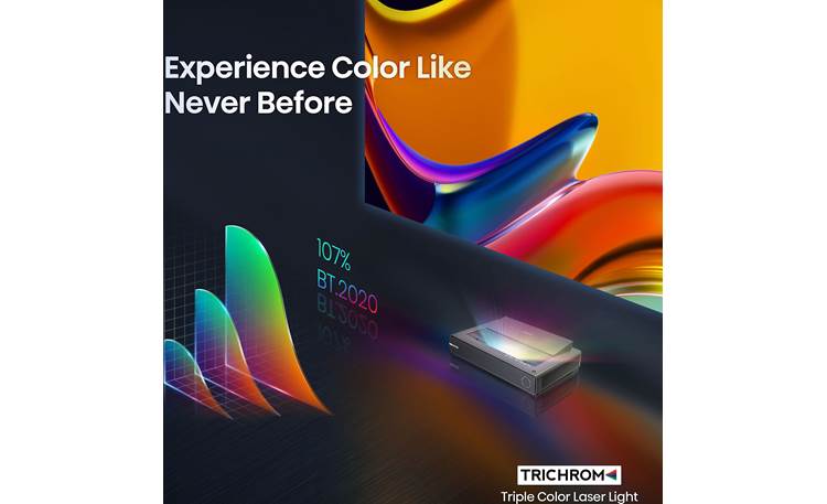 Hisense PX2-PRO TriChroma Laser Cinema 4K ultra short throw laser home ...