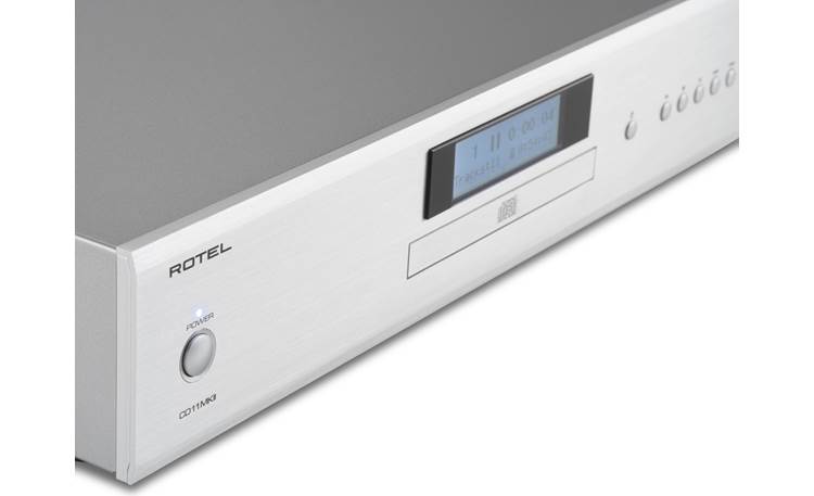Rotel CD11MKII (Silver) Single-disc CD player at Crutchfield