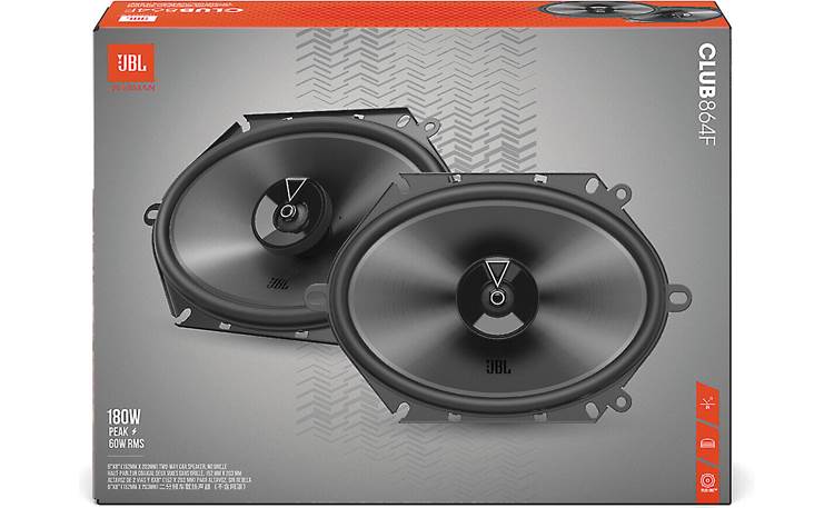 JBL Club 864F Club Series 6"x8" 2-way car speakers at Crutchfield