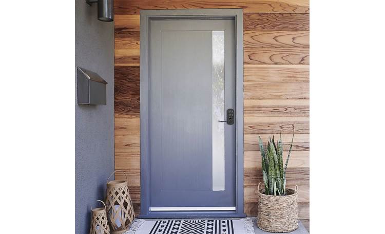 Yale Real Living Assure Lever Keypad Lock (YRL216) (Black Suede ...