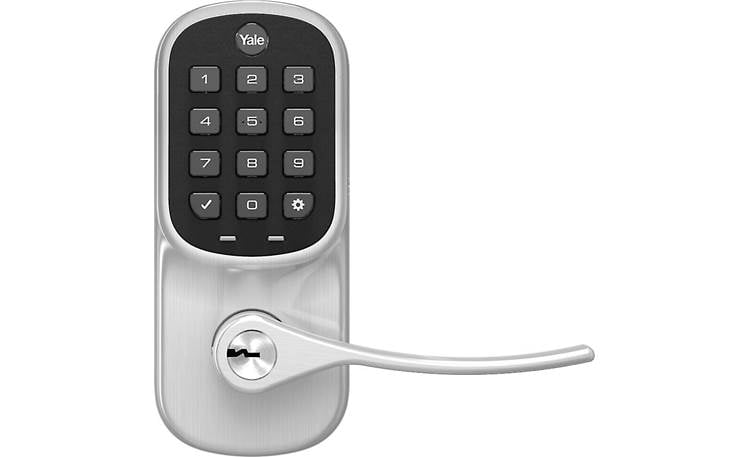 Yale Assure Lever Keypad with Wi-Fi (Satin Nickel) Smart lock and lever ...