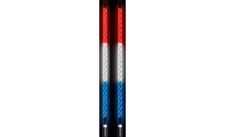 SoundExtreme Whip LED Kit (4-foot) Two RGBIC LED whips with LEDCast ...