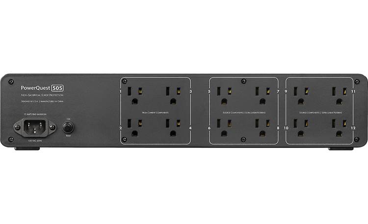 AudioQuest PowerQuest 505 Power line conditioner and surge protector at ...