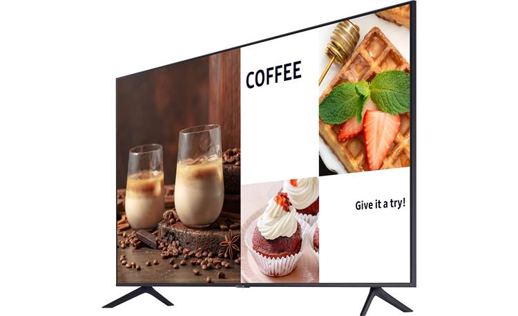Samsung BE65C-H (65") LED 4K Ultra HD commercial TV at Crutchfield