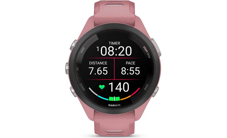 Garmin Forerunner 265S (Black bezel with Light Pink case and Light Pink ...