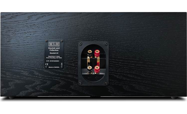 KLH Kendall 2C (Black Oak) Center channel speaker at Crutchfield