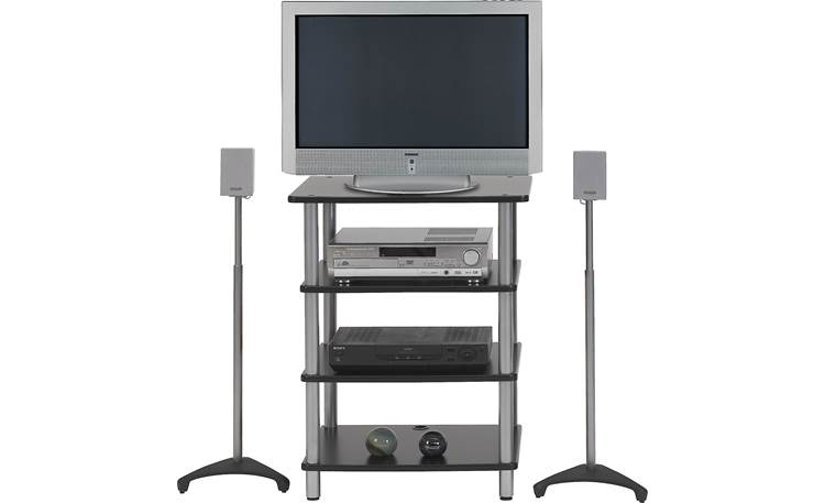 Sanus AFA Accurate 4-shelf audio stand at Crutchfield