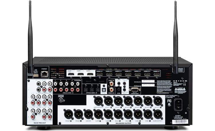 Anthem AVM 70 8K Home theater preamp/processor with 15.2-channel ...
