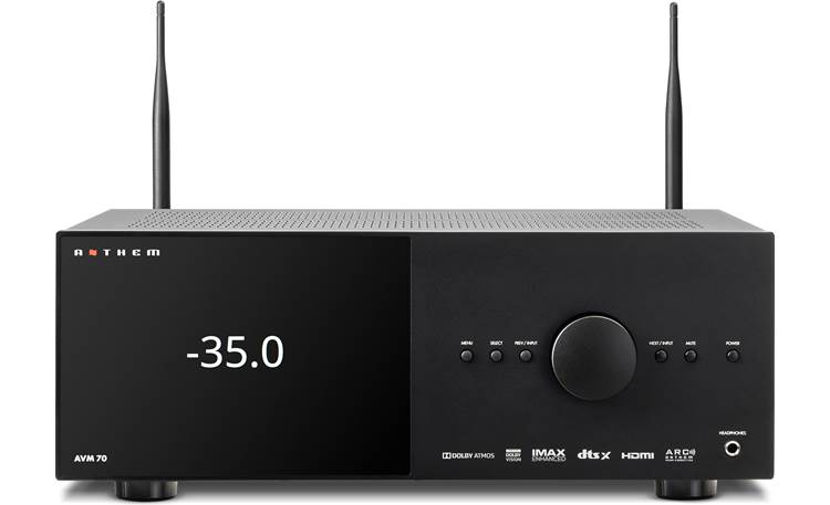 Anthem AVM 70 8K Home theater preamp/processor with 15.2-channel ...