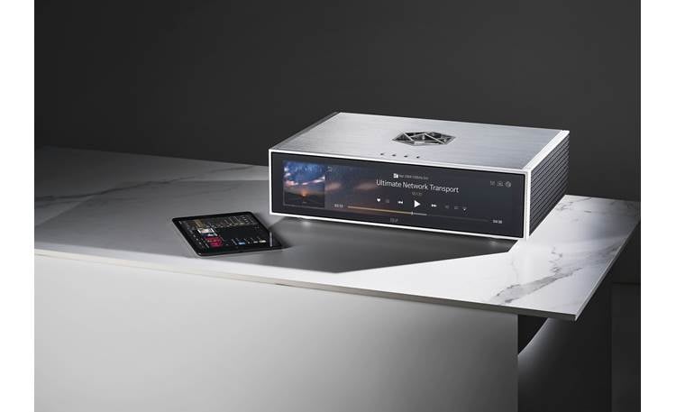 HiFi Rose RS130 (Silver) High-resolution audio and 4K video network streaming transport with Wi ...