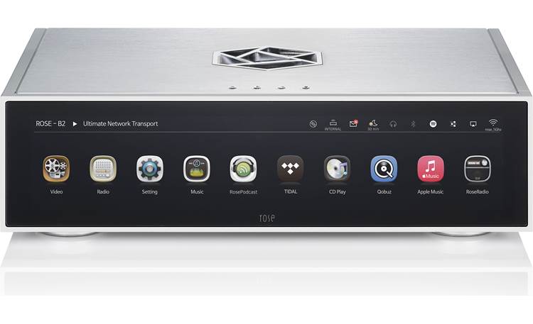 HiFi Rose RS130 (Silver) High-resolution audio and 4K video network ...