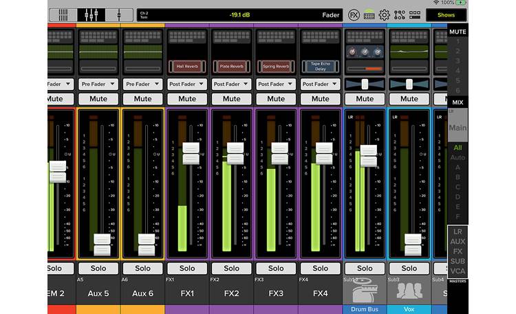 Mackie DL32S 32-channel digital mixer — rack-mountable stagebox with ...