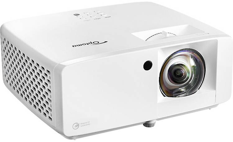 Optoma UHZ35ST 4K short throw laser home theater projector at Crutchfield