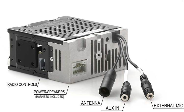 RetroSound Grand Prix M1B AM/FM receiver with aux input and Bluetooth ...