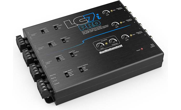 AudioControl LC7iPRO Line Output Converter 6-channel LOC with AccuBASS ...