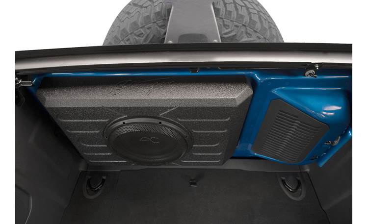 AudioControl TXFBB12 Sealed enclosure with 12" shallow-mount subwoofer ...