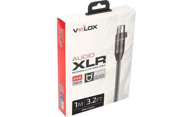 Ethereal Velox Balanced XLR Cable (1 meter/3.3 feet) Balanced ...