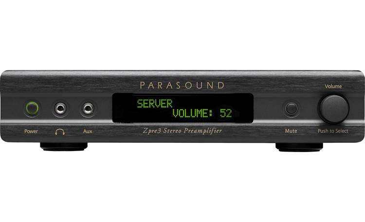 Parasound Zpre3/Zamp v.3 Stereo preamp and power amp bundle at Crutchfield