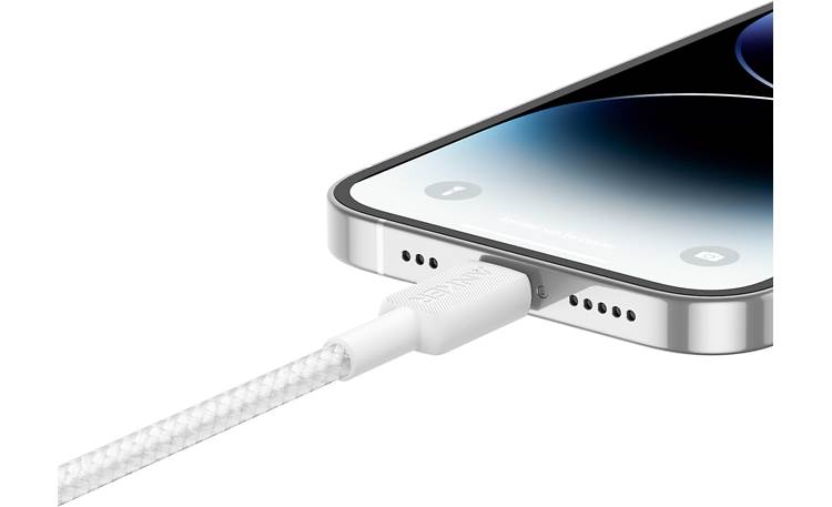 Anker 322 Braided USB-C to Lightning Cable (3-foot) at Crutchfield