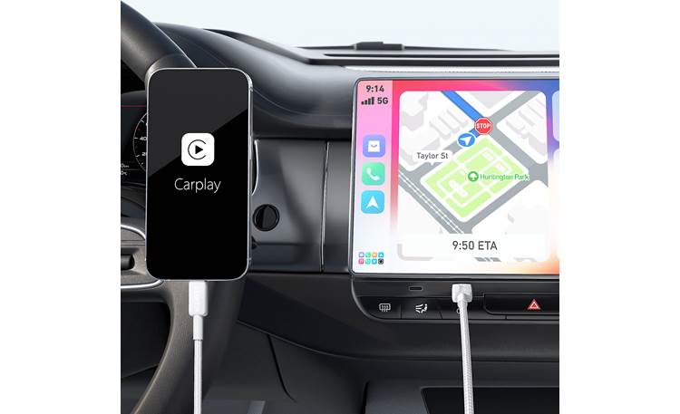 Anker 322 Braided USB-C to Lightning Cable (3-foot) at Crutchfield