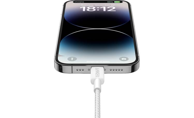 Anker 322 Braided USB-C to Lightning Cable (10-foot) at Crutchfield