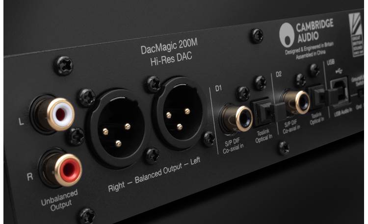 Cambridge Audio DacMagic 200M (Black) Stereo DAC/headphone amplifier/preamp with built-in ...
