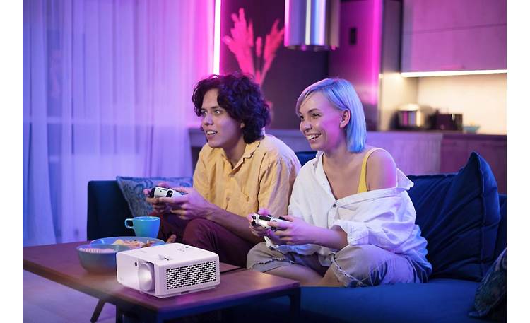 Optoma UHZ66 Compact 4K laser home theater projector at Crutchfield