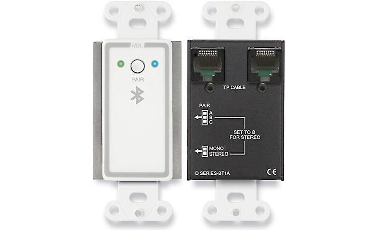 RDL D-BT1A In-wall Bluetooth® audio input module for RDL Format-A ...