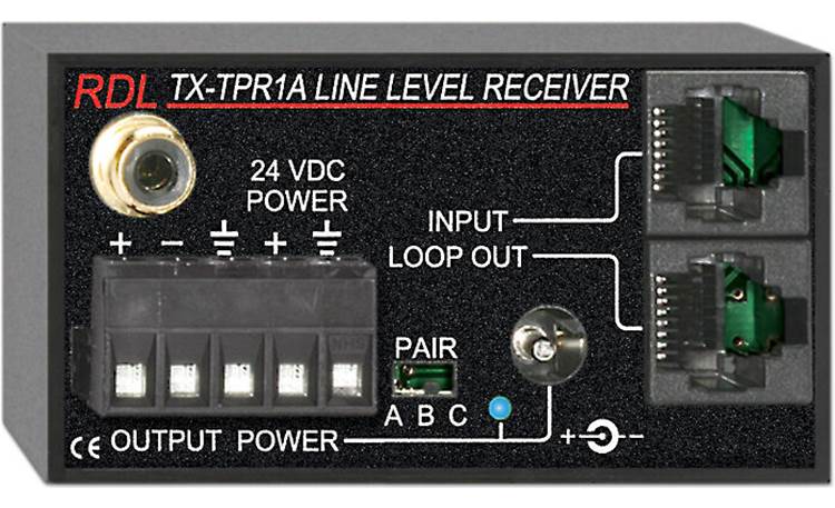 RDL TX-TPR1A RDL Format-A active single-pair line-level receiver at ...