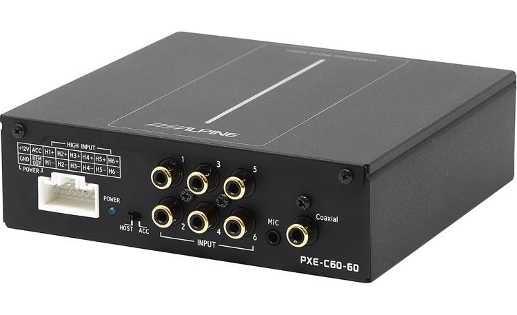 Alpine PXE-C60-60 Digital Signal Processor OPTIM™6 six-channel DSP with automatic sound tuning ...