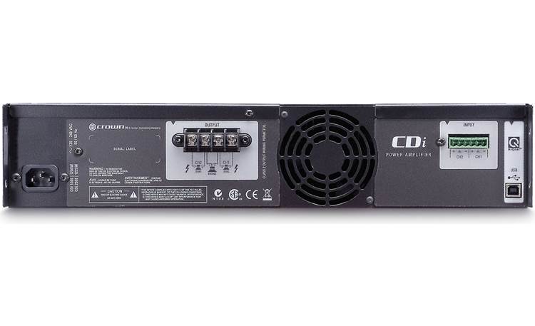 Crown CDi 2000 Power amplifier with DSP — 800W x 2 at 70V at Crutchfield