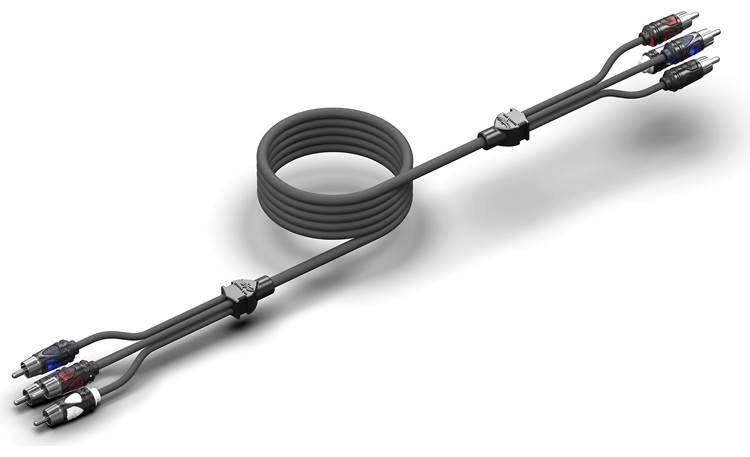 Wet Sounds WWX-RCA-4CH Marine-rated 4-channel RCA cable (17-foot) at ...