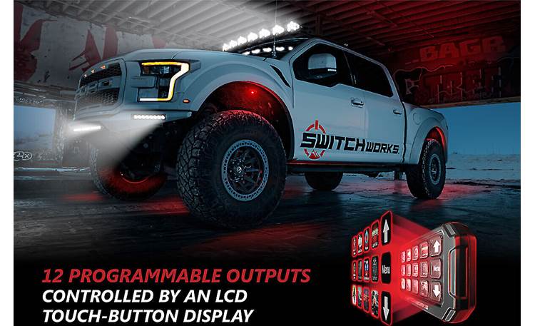 SSV Switch Works Alpha 12 (3-foot power cable) 12-output digital smart ...