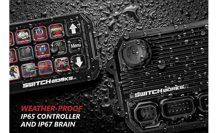 SSV Switch Works Alpha 12 (3-foot power cable) 12-output digital smart ...