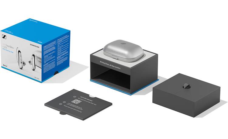 Sennheiser All-Day Clear Self-fitting over-the-counter hearing aids ...