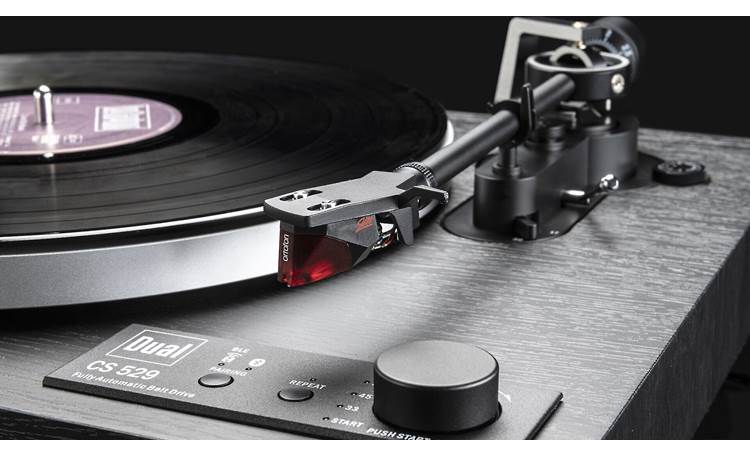 Dual CS529 (Black) Fully automatic belt-drive turntable with built-in ...