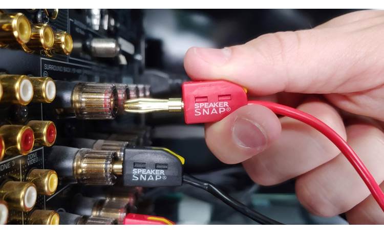 Speaker Snap Banana Connectors (24 pieces) Snap-lock banana plug ...