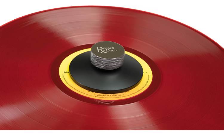 Record Doctor Low-profile Record Clamp (Black/Chrome) Record clamp ...