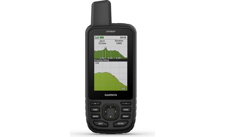 Garmin GPSMAP 67 Handheld GPS navigator at Crutchfield