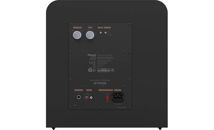 Klipsch Reference Premiere RP-1000SW Powered subwoofer, wireless adapter optional at Crutchfield