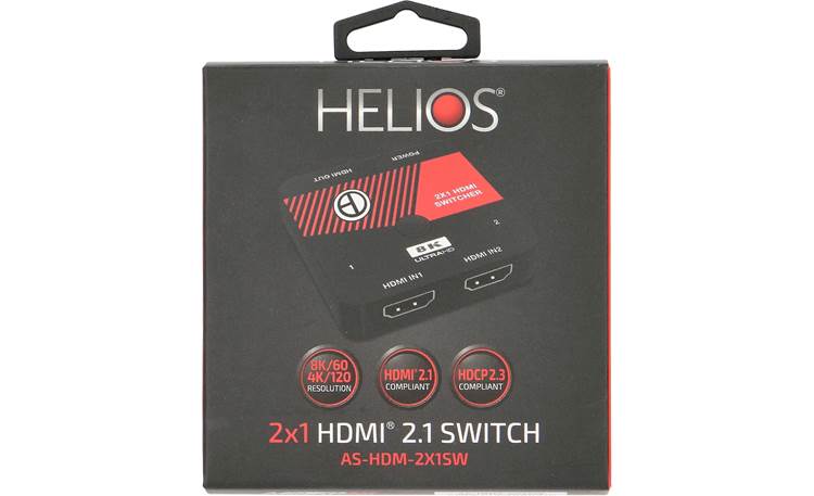 Ethereal Helios HDMI 2.1 Switch 8K-compatible HDMI switcher at Crutchfield